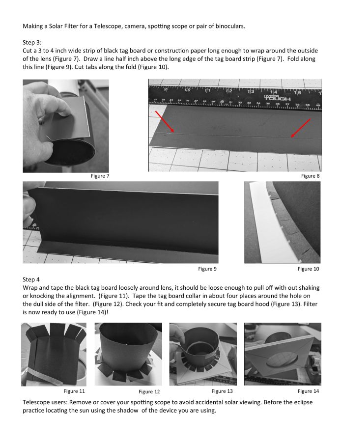 Solar filter Instructions | BYM Partner